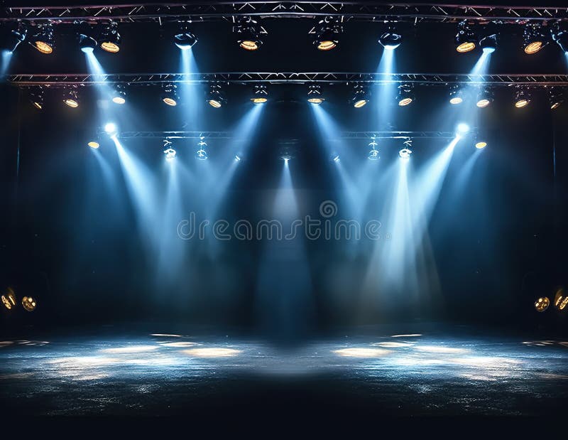 Backgrounds Design Stage Spot Lights Stock Illustrations – 129 ...