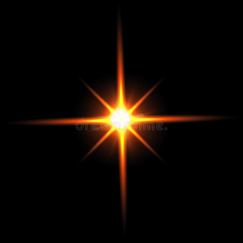 Lights Streaks. Lighting Effects of Flash. Easy To Use Stock Vector ...