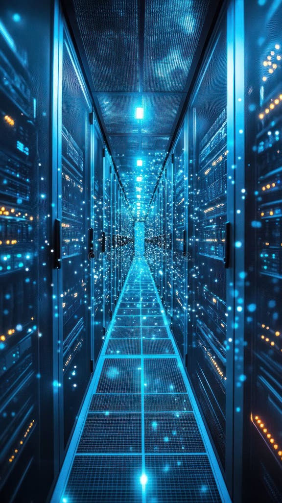 Lights and Technology Create an Immersive Atmosphere in Server Room ...