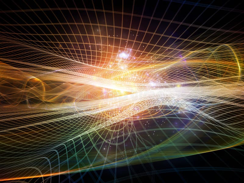 Paradigm of Information Stream Stock Illustration - Illustration of ...