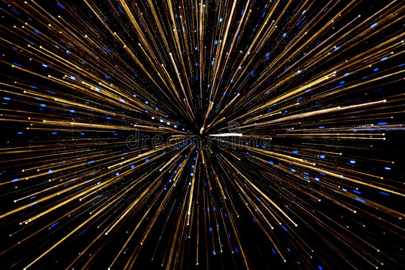 Lights Trail Using Zoom Techniques Stock Photo - Image of fast, neon ...