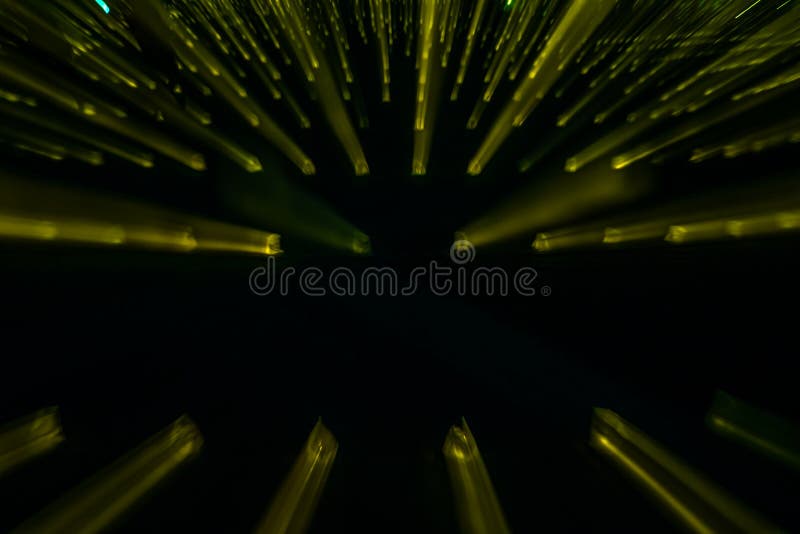 Lights Trail Using Zoom Techniques Stock Image - Image of neon, design ...