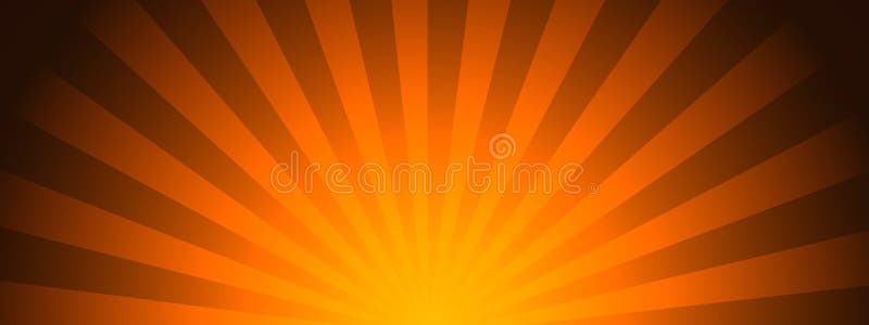 Abstract Sunburst Background with Sun Light Rays in the Morning. Stock ...