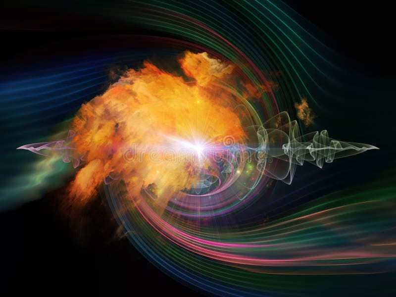 Lights of Vortex stock illustration. Illustration of astronomy - 40589196