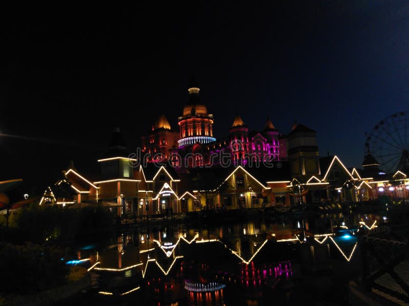 Perfect night stock photo. Image of lights, sochipark - 103341762