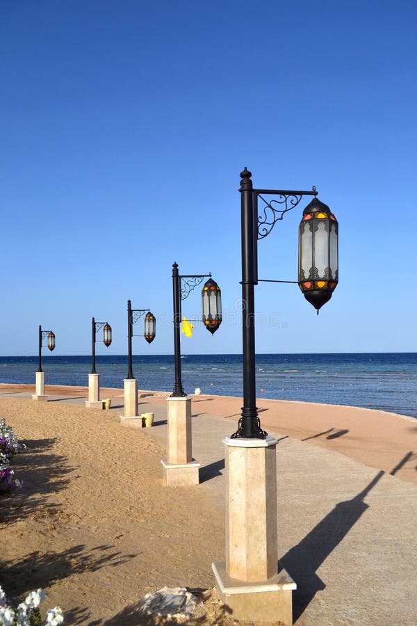 Lights on the waterfront stock photo. Image of light - 49425940