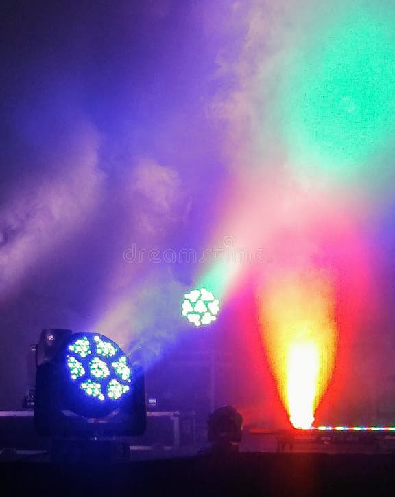 Lightshow stock photo. Image of setup, lightshow, show - 100402572