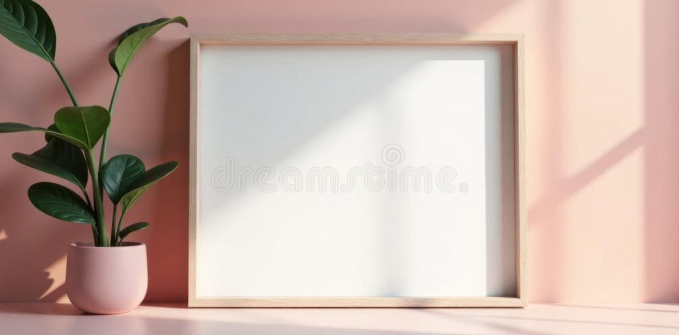 Lightweight Aluminum Frame Mockup, Studio Shot , Empty, Aluminum Frame ...