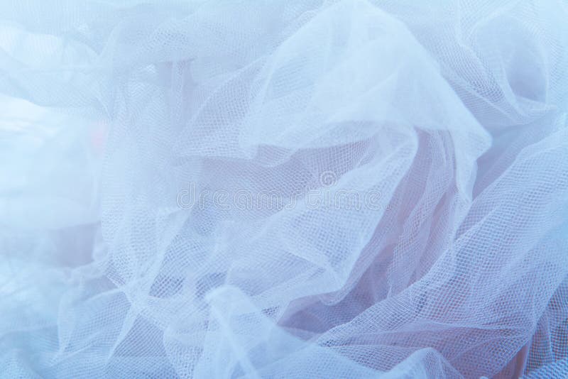 Lightweight Fabric Mesh Lace. Texture of the Blue Fabric is Beautifully ...