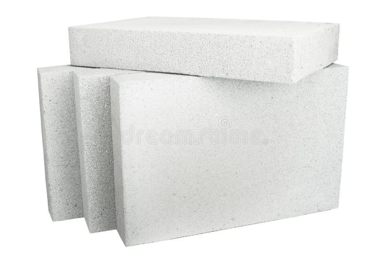 Lightweight Foamed Gypsum Block Stock Photo - Image of autoclaved ...
