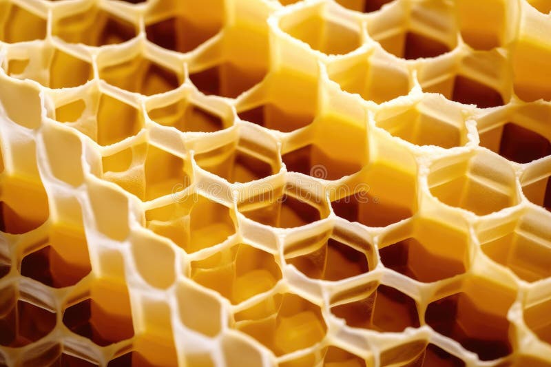 Lightweight Honeycomb Structures for Aerospace Applications Stock Image ...