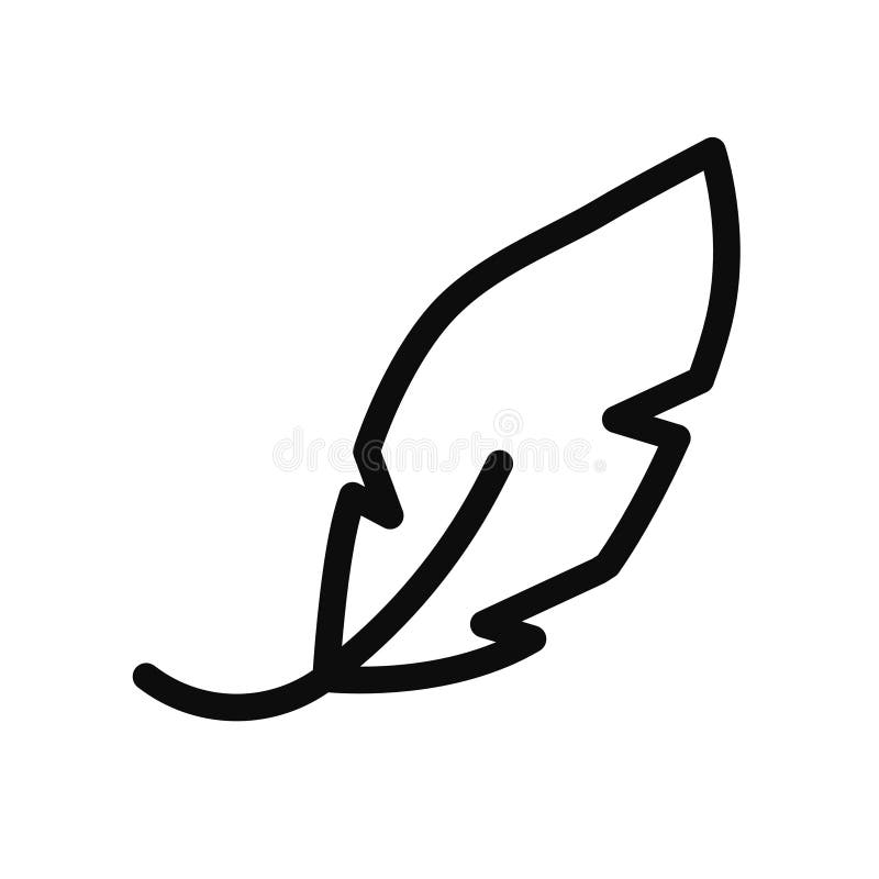 Lightweight Icon Isolated on White Background Stock Vector ...