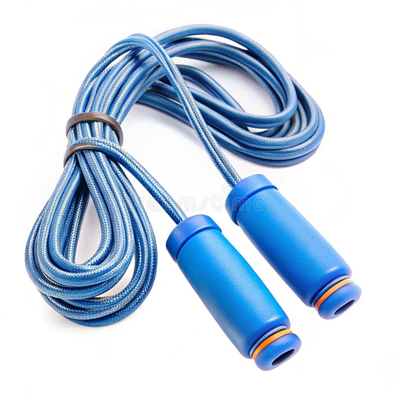 Plastic Skipping Rope with Ergonomic Handles for Better Grip Stock ...