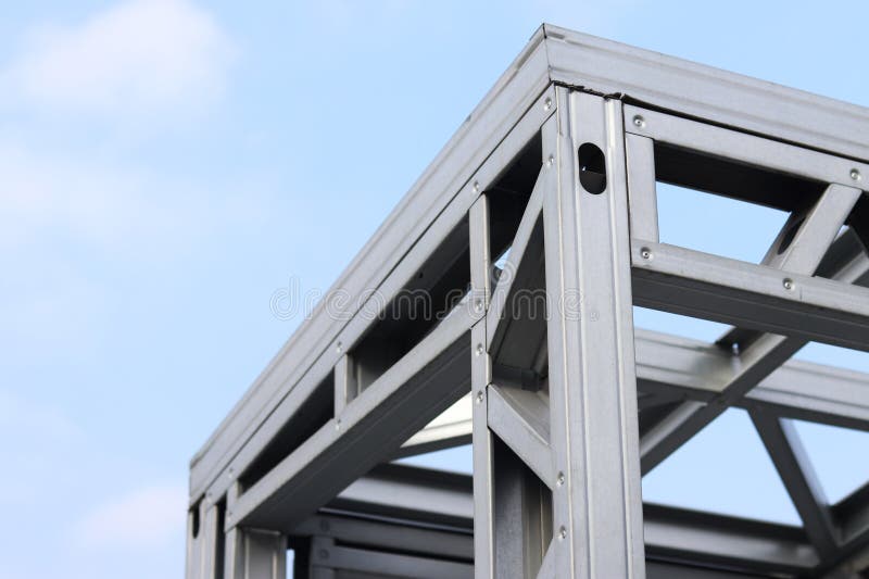 Lightweight Steel Thin-walled Structures. Frames for Warehouses ...