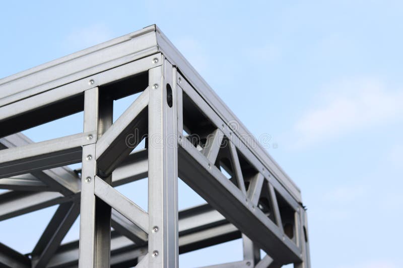 Lightweight Steel Thin-walled Structures. Frames for Warehouses ...