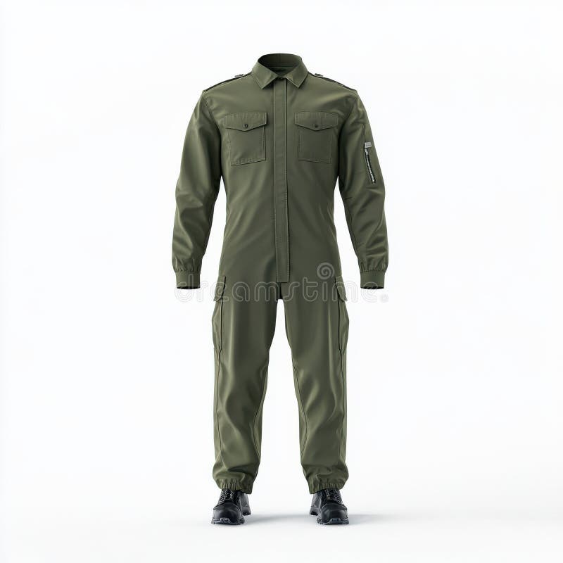 Lightweight Uniform Mockup Showcasing Versatile Design Features Stock ...