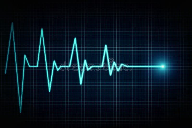 Ligne De Battement De Coeur Illustration Stock - Illustration du ...