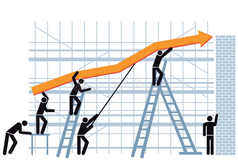 Tendance positive illustration stock. Illustration du expédition - 6027572