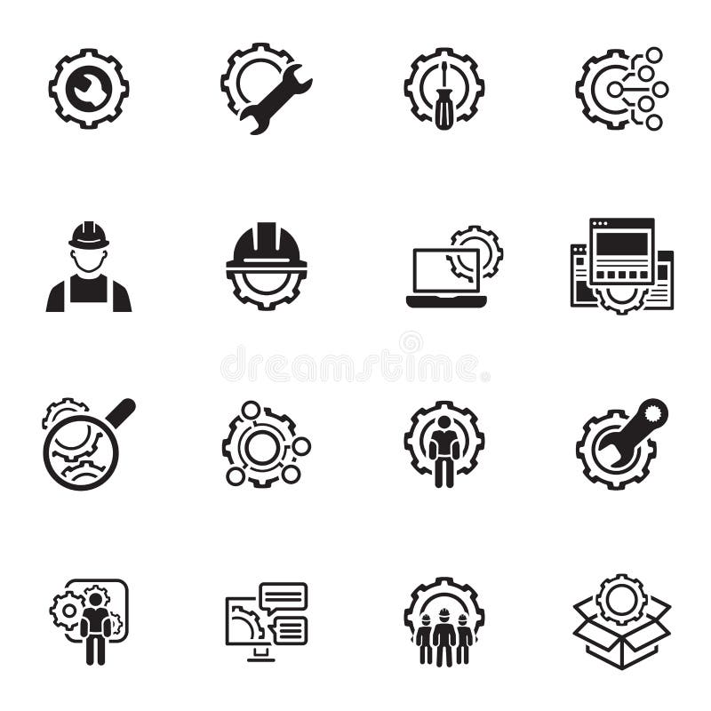 Icône De Génie Informatique Vitesse Et Ordinateur Portable Symbole De ...