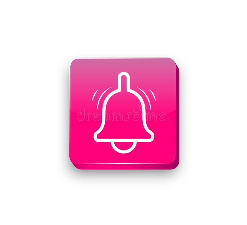 Ligne Icône Du Vecor 3d De Cloche De Message D'avis Illustration de ... Ligne Icône Du Vecor 3d De Cloche De Message D'avis Illustration de ...