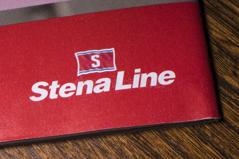Ligne logo de Stena image éditorial. Image du europe - 131622130