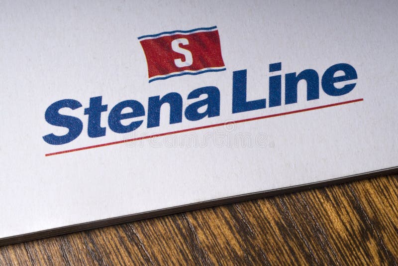 Ligne logo de Stena image éditorial. Image du europe - 131622130