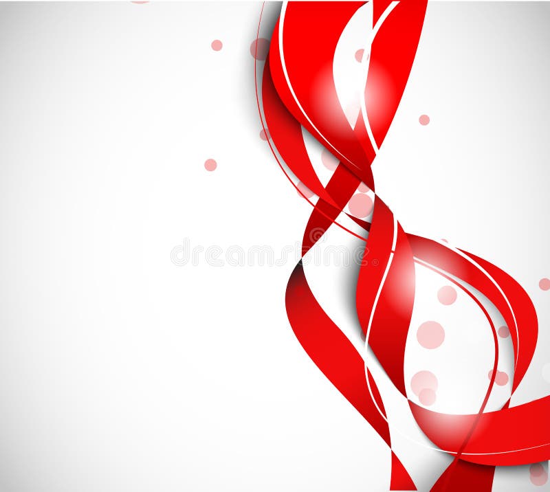 Lignes rouges illustration de vecteur. Illustration du cercle - 32923722