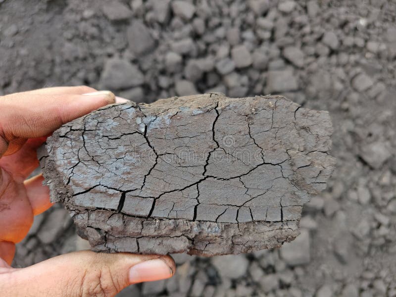 The Lignite Coal Spontaneous Combustion Stock Image - Image of glow ...