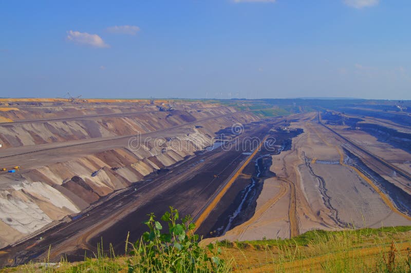 Lignite mining stock photo. Image of germany, generation - 22801634