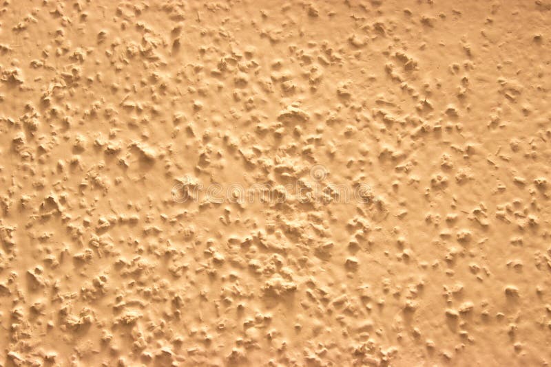 Liht Cream Color Grained Wall Paint. Stock Image - Image of background ...