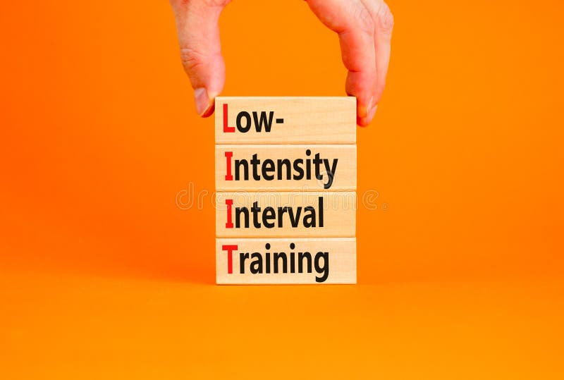 LIIT Low-intensity Interval Training Symbol. Concept Words LIIT Low ...