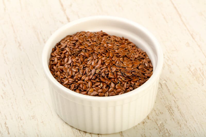 Lijnzaad stock foto. Image of voedsel, vegetariër, landbouw - 112808522
