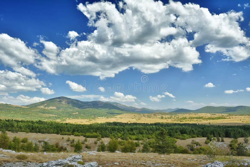 Lika-Senj County Croatia stock photo. Image of hill - 116547246