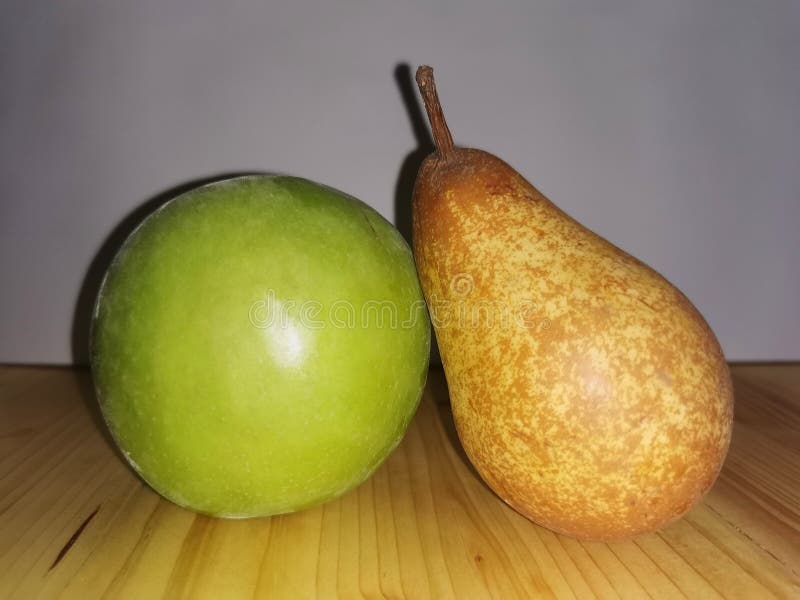 Like Apple and Pear stock image. Image of apple, studio - 248052677