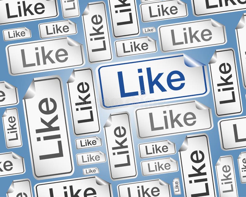 Like background stock illustration. Illustration of chat - 26655181