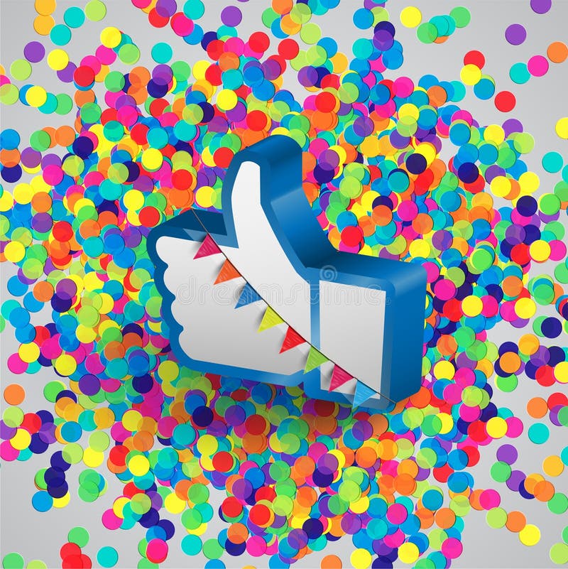 Like Button for Webpages, Vector Editorial Stock Photo - Illustration ...