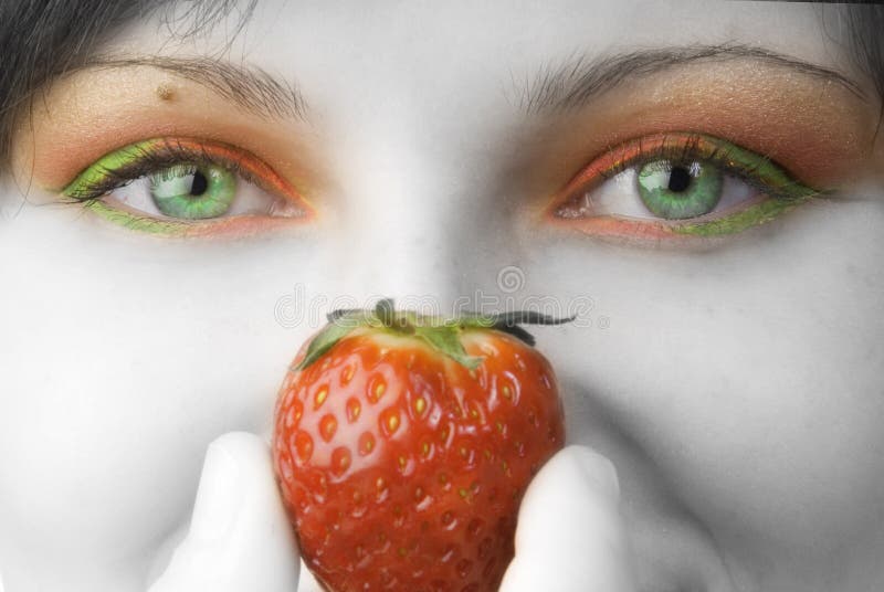 Like a clown stock photo. Image of close, cute, caucasian - 4705204