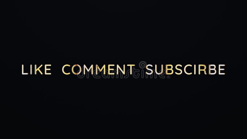 Like, Comment, Share, Subscribe Glitch Effect with Green Screen ...