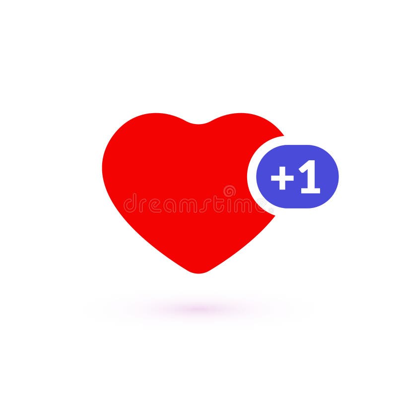 Like Counter, Comment Follower and Notification Symbol Stock Vector ...