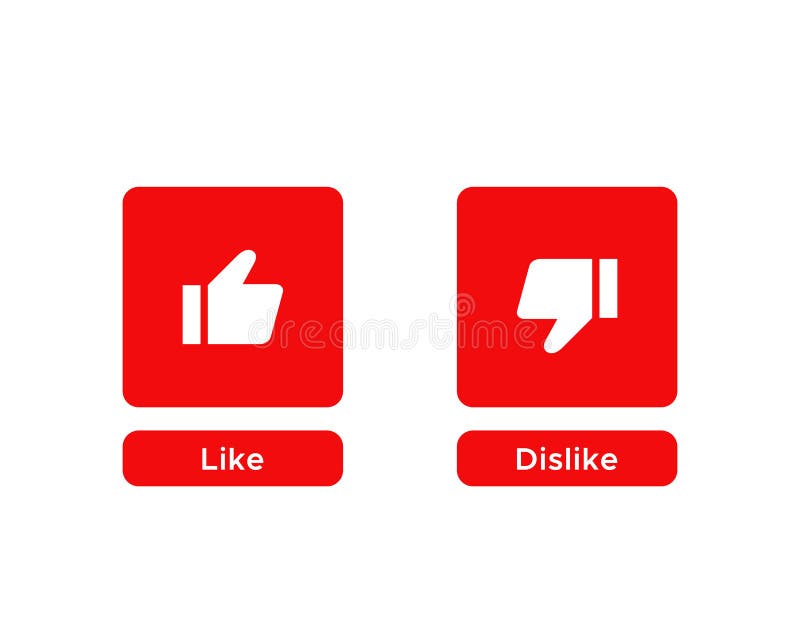 Like Dislike Emoticon Stock Illustrations – 392 Like Dislike Emoticon ...