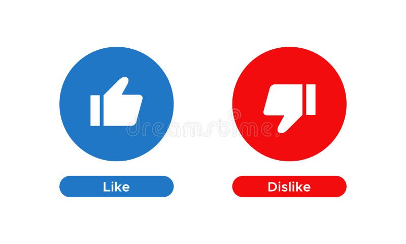 Facebook Dislike Icon Stock Illustrations – 377 Facebook Dislike Icon ...