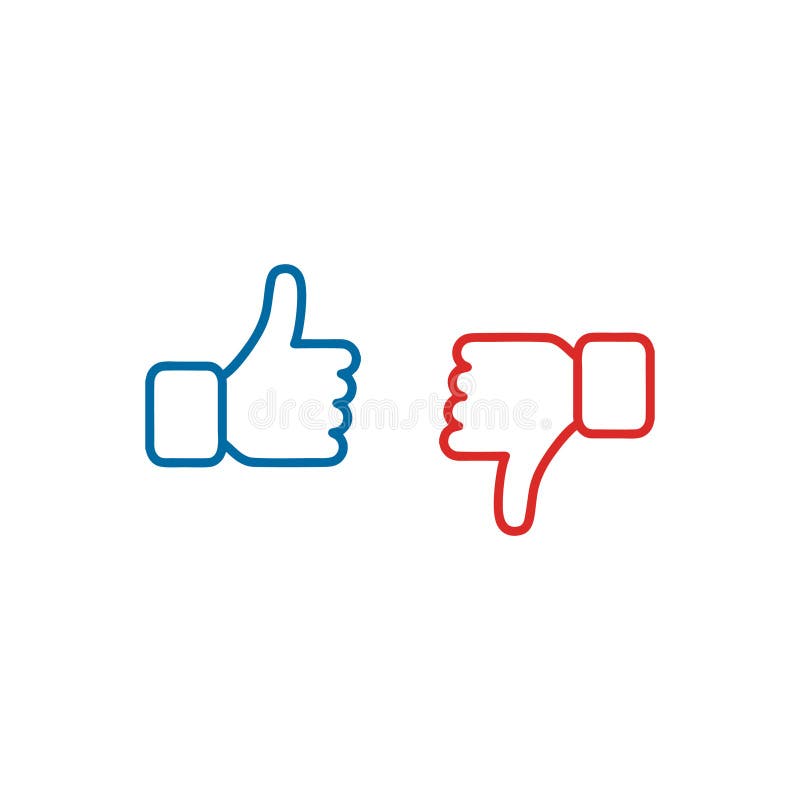 Like Dislike Symbol Isolated Stock Illustrations – 2,913 Like Dislike ...