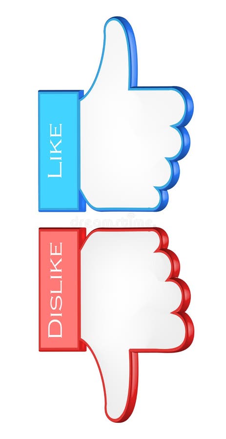 Like Dislike Cartoon Stock Illustrations – 424 Like Dislike Cartoon ...