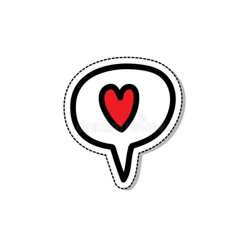 Like. Doodle Vector Icon. Drawing Sketch Illustration Hand Drawn ...