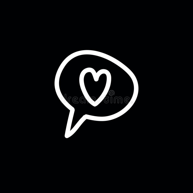 Like. Doodle Vector Icon. Drawing Sketch Illustration Hand Drawn ...