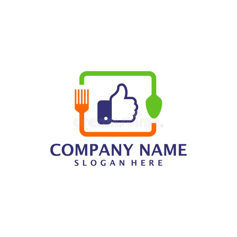 Like Food Logo Design Vector. Good Food Logo Design Template Concept ...