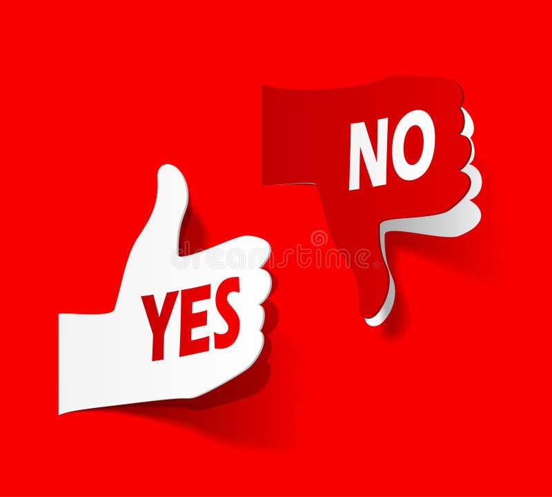 Set Red and Green Icons Buttons. Thumb Up and Down. Like and Dislike ...