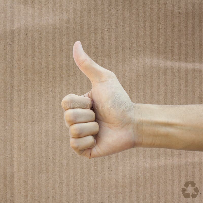 Hand With Recycle Trash Can Stock Image - Image of idea, rubbish: 4622047