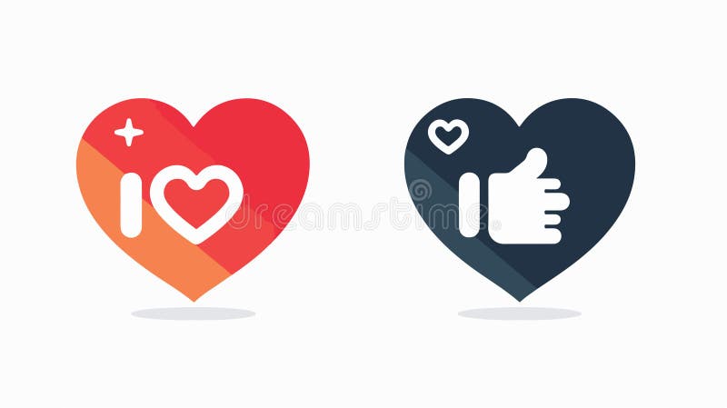 Like Heart Icon: Feedback and Rating Symbol for Creative Designs Stock ...