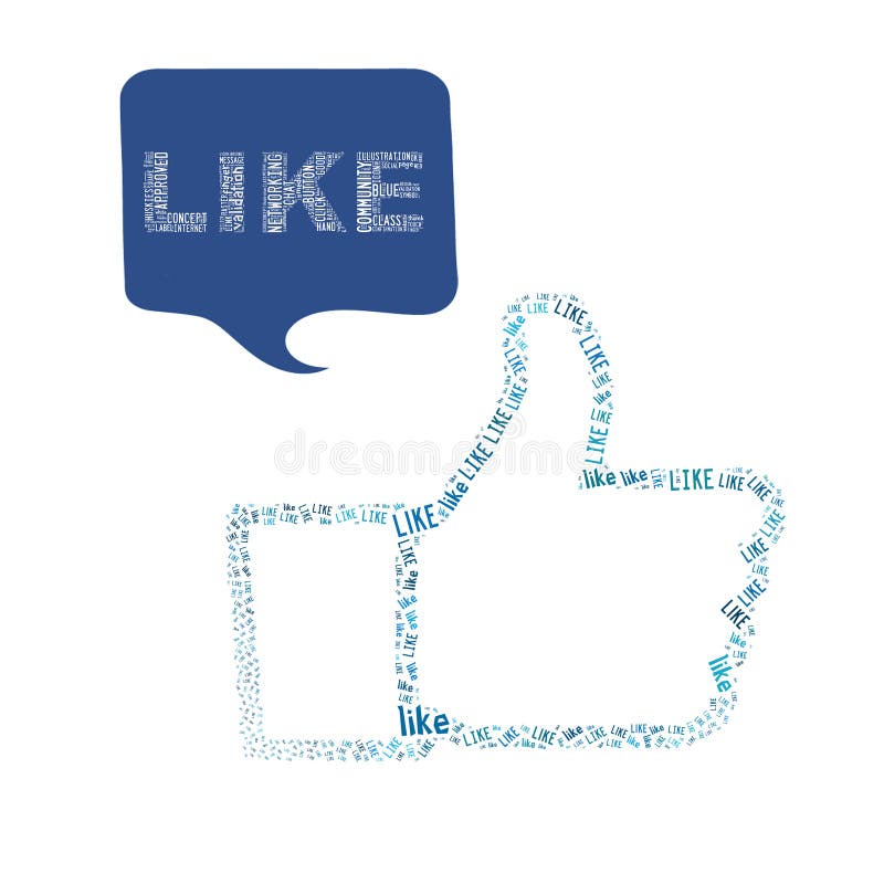Like button stock vector. Illustration of concept, cursor - 28125429
